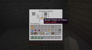 Minecraft – How to make a Splash Potion of Weakness (1:30)